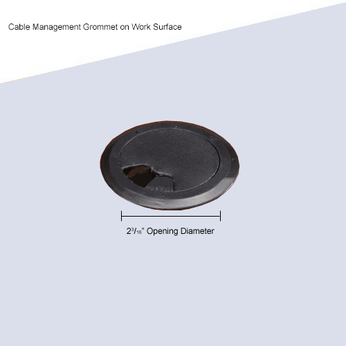 Interion® 36"W Right Handed Return Table, Gray