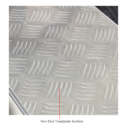Aluminum Snap-On Deck for Global Industrial™ Senior Aluminum 2-in-1 ...