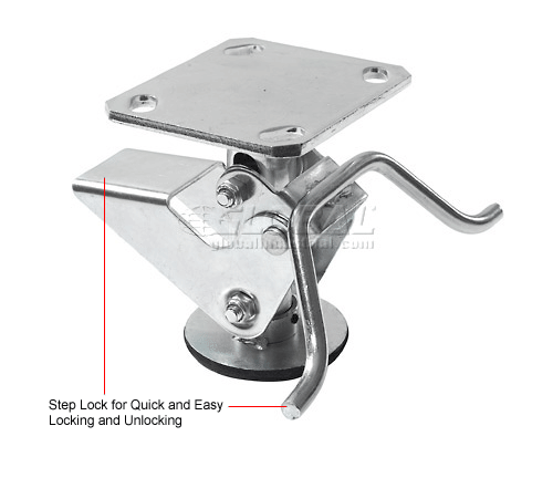 Global Industrial™ Floor Lock for 8" Casters | 241851D ...