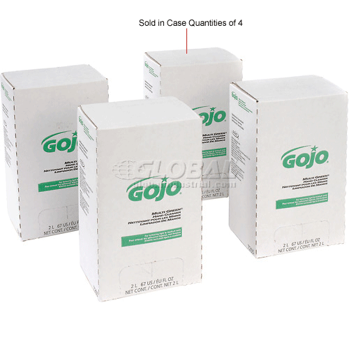 GOJO® MULTI GREEN® Hand Cleaner - 4 Refills/Case - 7265-04