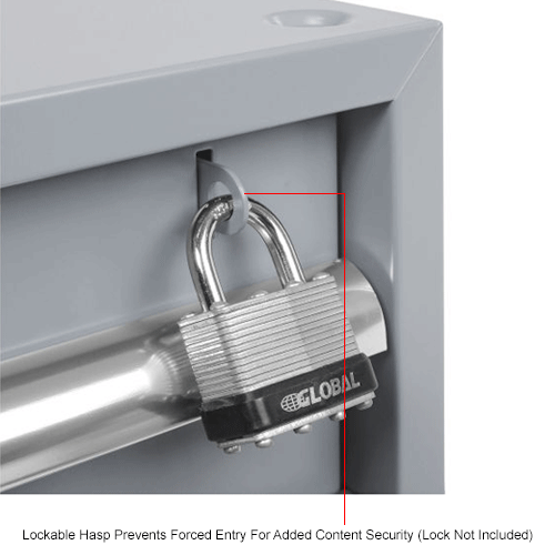 Global Industrial™ Steel Drawer, 17-1/4"W x 20"D x 12"H, Gray