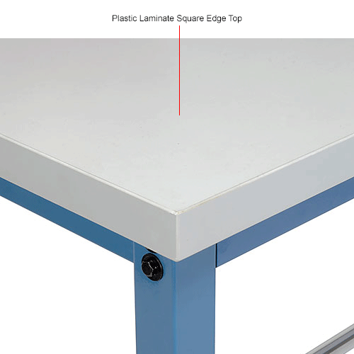 Global Industrial™ Packing Workbench W/Riser Kit & Power Apron ...