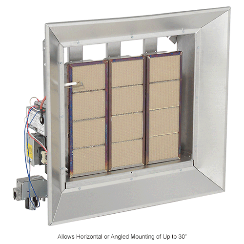 SunStar SG Series Natural Gas Infrared Heater, 100000 BTU