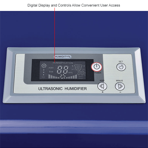 Global Industrial® Ultrasonic Humidifier, Cool Mist with Dual Output ...