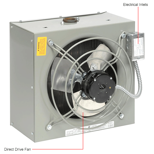 Modine Steam or Hot Water Unit Heater HSB47SB01SA, 47000 BTU