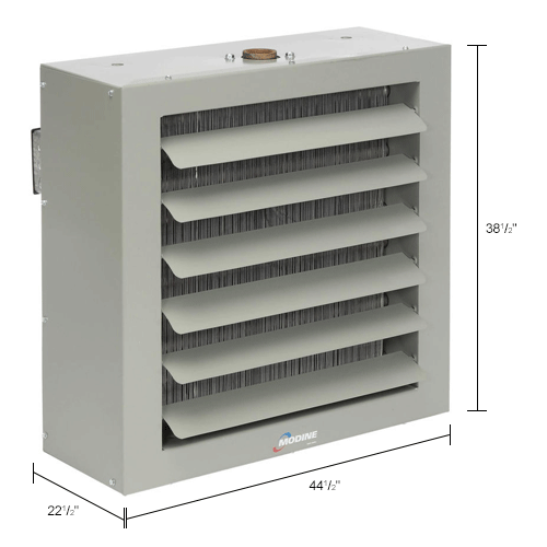 Modine Steam or Hot Water Unit Heater HSB340SB01SA, 340000 BTU