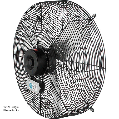 Continental Dynamics® 30" Direct Drive Exhaust Fan, 1 Speed, 8000 CFM ...