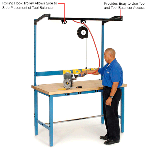Global Industrial™ Tool Balancer Track Kit-60" | 249497 ...