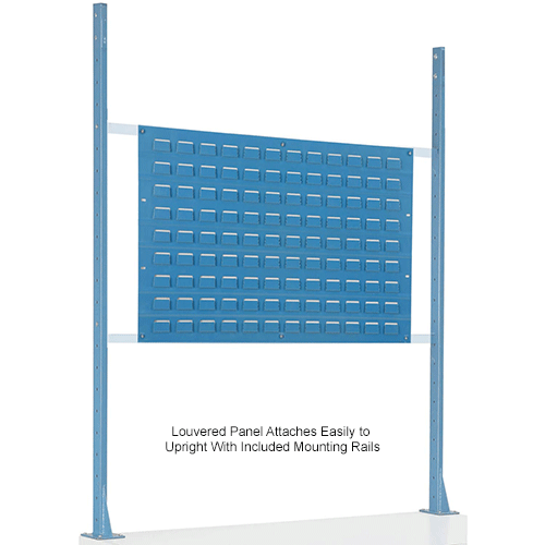 Global Industrial™ Panel Kit for 48"W Bench - 36"W Louver Panel, Rails ...