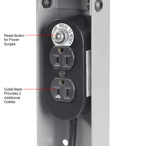 Global Industrial™ 48x30 Adjustable Height Workbench C-Channel Leg ...