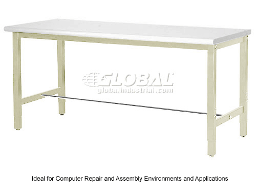 Global Industrial™ Workbench Top, ESD Safety Edge, 48"W x 30"D x 1-1/4 ...