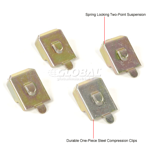 Global Industrial™ Steel Shelf 36x12 With 4 Clips (18 GA)