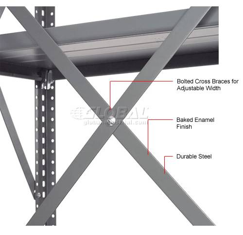Global Industrial™ Universal Brace Kit