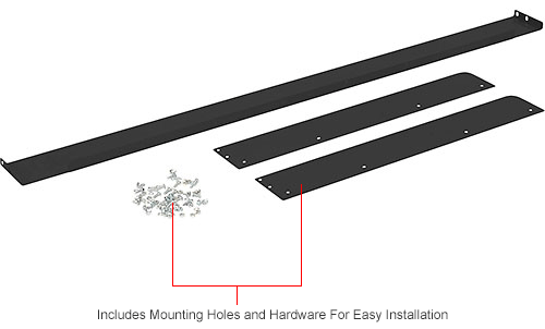 Global Industrial™ Back and End Stops For Workbench Top - 72"W x 36"D x ...