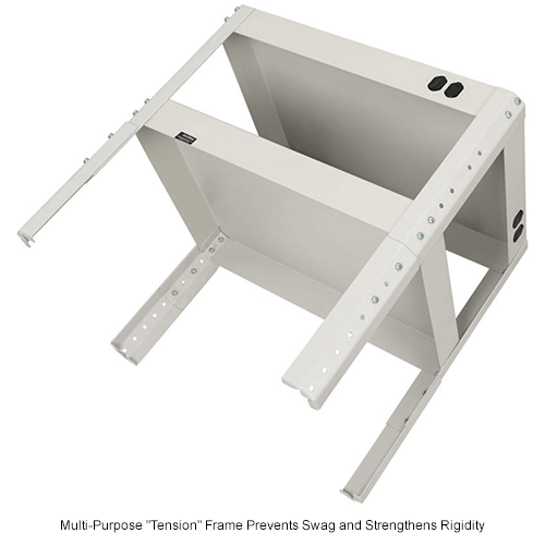 Global Industrial™ Machine Stand, Steel Square Edge, 36"W x 24"D x 30-36"H