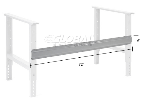 Global Industrial™ Workbench Steel Stringer For C Channel Adj Leg ...