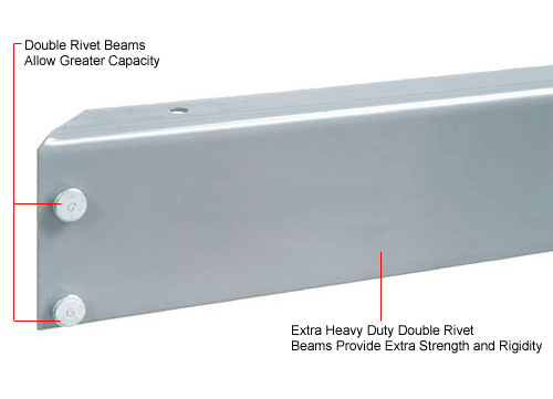 Global Industrial™ Record Storage Rack 48"W x 24"D x 60"H With ...