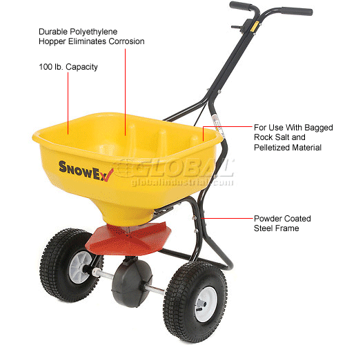 100 Lb. Capacity Walk-Behind Broadcast Spreader - SP-65