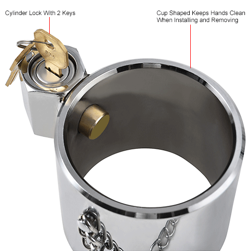 Global Industrial™ King Pin Lock Keyed Different