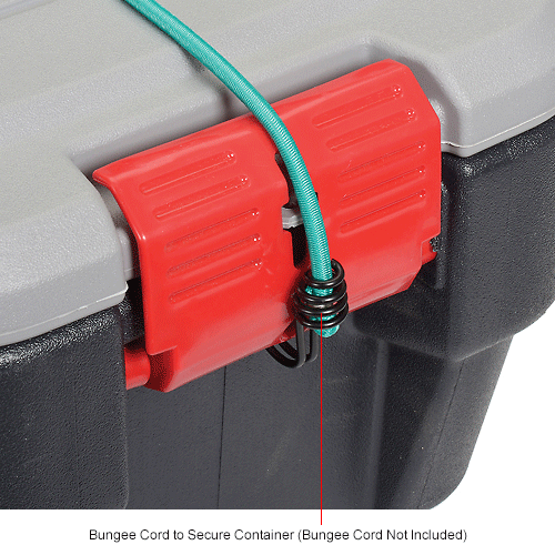 Rubbermaid® ActionPacker™ Lockable Storage Box 8 Gallon 20 x 14-5/8 x ...