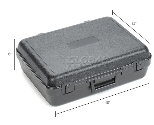 Plastic Protective Storage Cases with Pinch Tear Foam, 19"x14"x6 ...