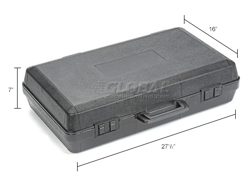 Plastic Protective Storage Cases with Pinch Tear Foam, 27-1/2"x16"x7 ...