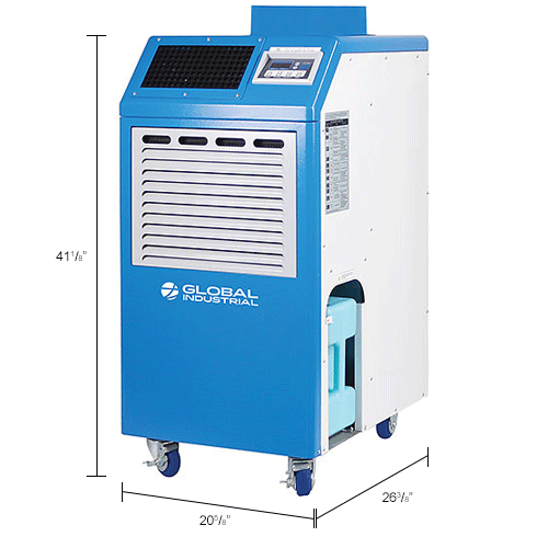 Global Industrial™ Portable Air Conditioner W/ Heat, 1.1 Ton, 13,200 ...