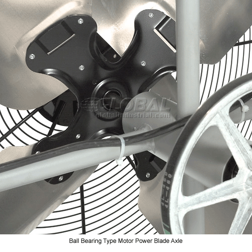 TPI 42" Haz. Location Portable Blower Fan w/ Swivel Base, 10,600 CFM, 3 ...