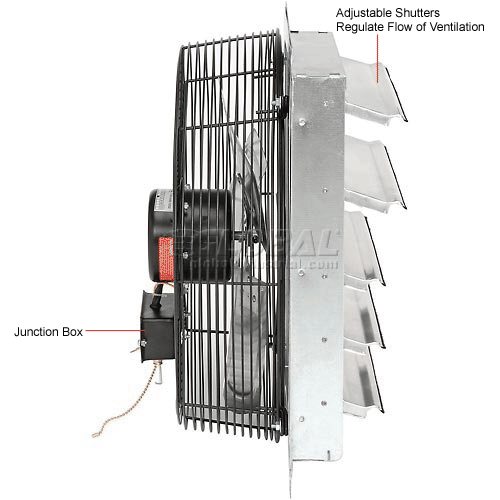 Exhaust Fans & Ventilation | Exhaust Fans - Shutter & Guard Mount | CD ...