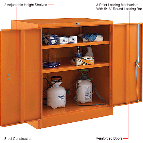 Global Industrial™ Emergency Preparedness Cabinet, Counter Height, 36 ...