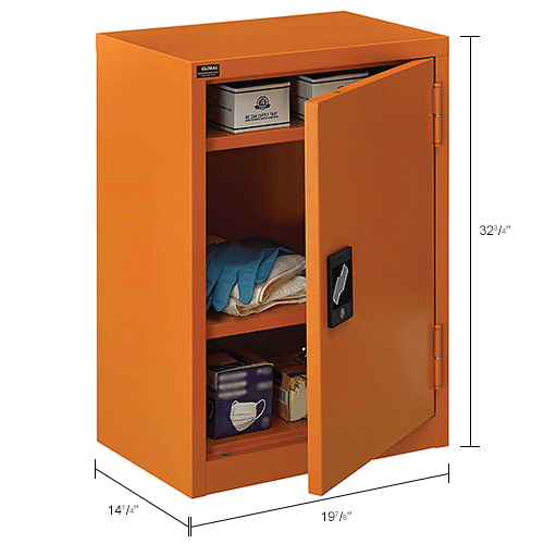Global Industrial™ Emergency Preparedness Cabinet, Wall Mount,19-7/8 ...
