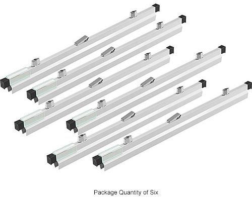 Interion™ 30" Hanging Clamps For Blueprint Storage Rack - Set Of 6 ...