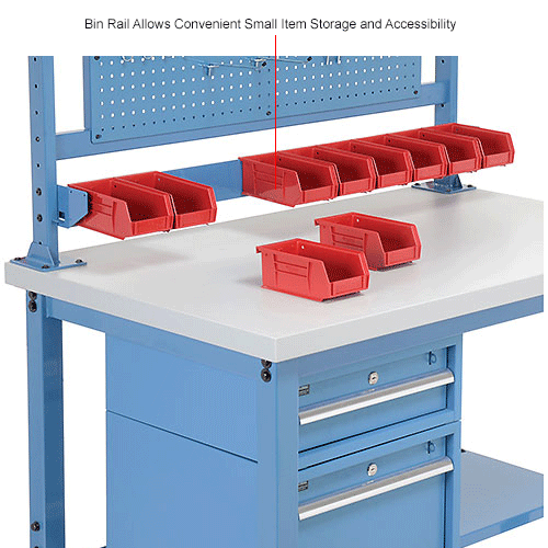 Global Industrial™ 60 x 30 Production Workbench - Laminate Square Edge ...