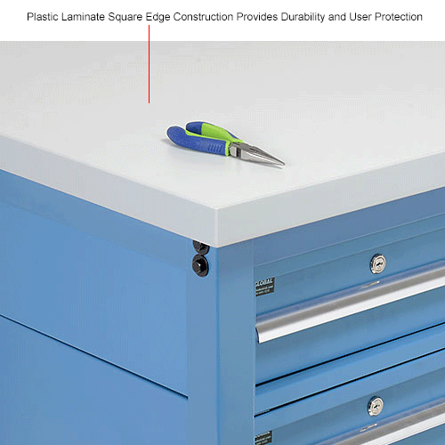 Global Industrial™ 60 x 30 Production Workbench - Laminate Square Edge ...