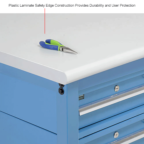 Global Industrial™ 60 x 30 Production Workbench - Laminate Safety Edge ...