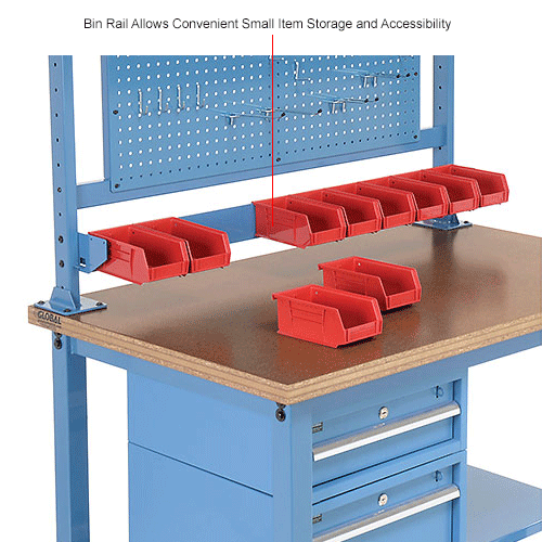 Work Bench Systems | Adjustable Height | 48"W x 30"D Production ...