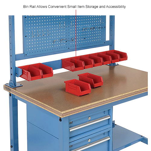 Global Industrial™ 48 x 30 Production Workbench - Shop Top Safety Edge ...