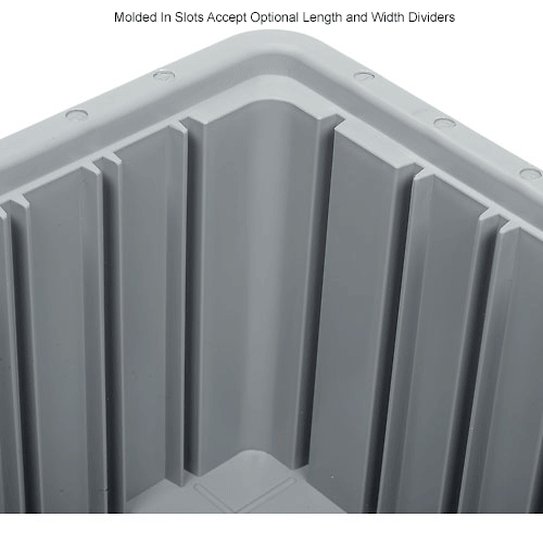 Global Industrial™ Plastic Dividable Grid Container - DG92060,16-1/2"L ...