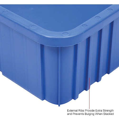 Global Industrial™ Plastic Dividable Grid Container - DG93060, 22-1/2"L ...
