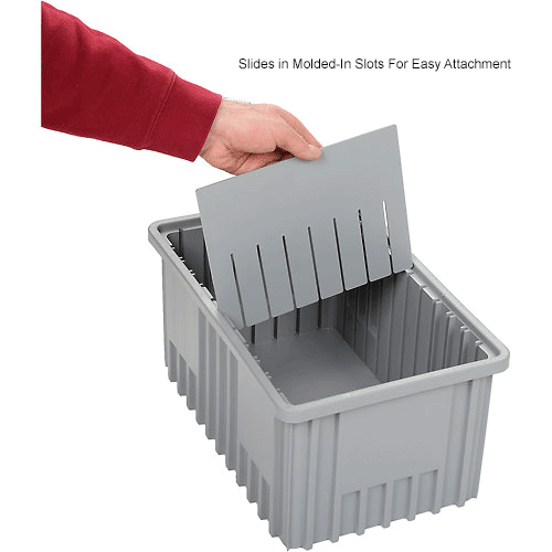 Global Industrial™ Width Divider DS92080 for Plastic Dividable Grid ...
