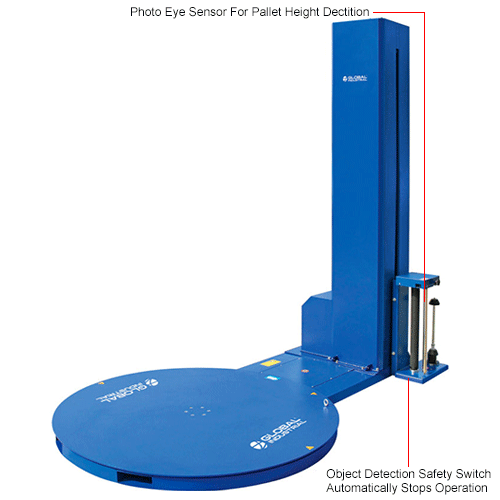 Global Industrial™ Semi-Automatic Stretch Wrap Machine For 20"W Rolls