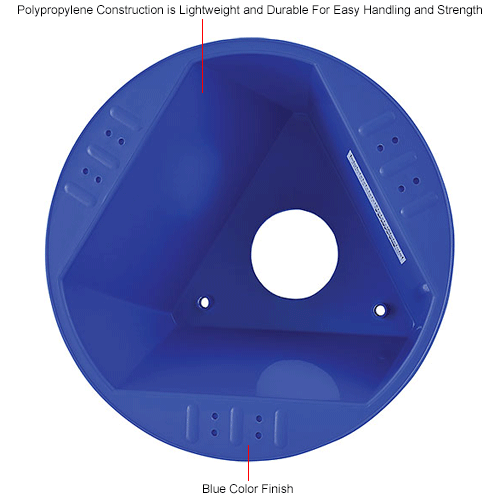 Global Industrial™ Inventory Control Cone, Blue