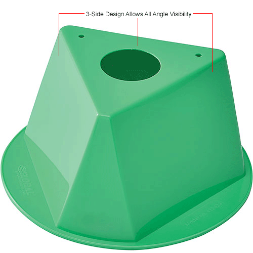 Global Industrial™ Inventory Control Cone, Green