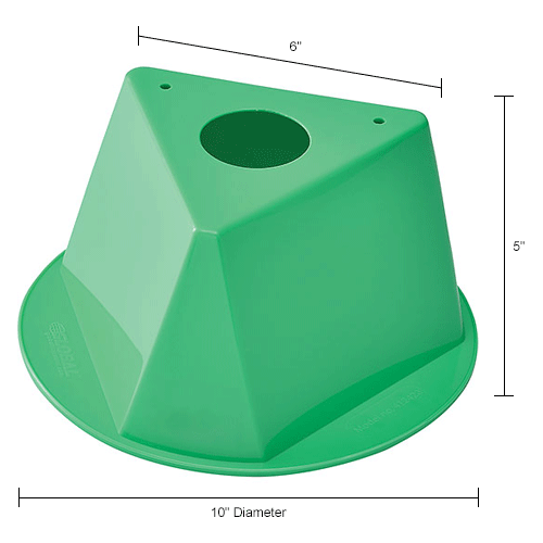 Global Industrial™ Inventory Control Cone, Green