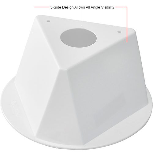 Global Industrial™ Inventory Control Cone, White
