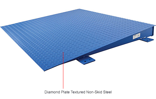 Global Industrial™ Ramp For 5'x5' NTEP Pallet Scale, 60"Lx48"Wx5"H ...