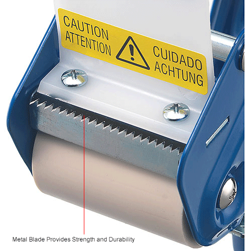 Global Industrial™ Magnetic Mount Handheld Tape Dispenser, 2"W