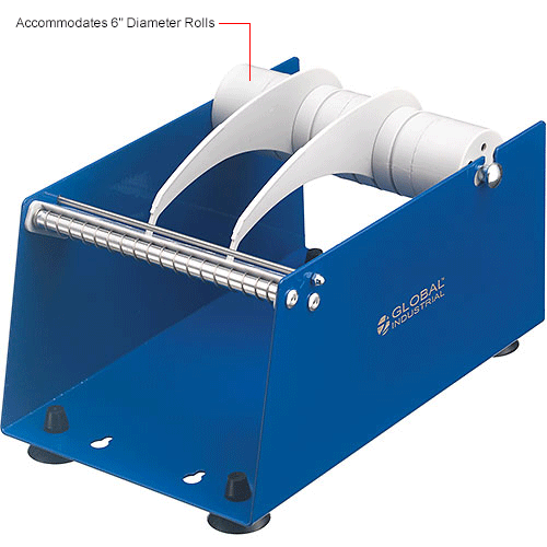 Global Industrial™ Manual Label Dispenser For Up To 6"W Labels, Table ...