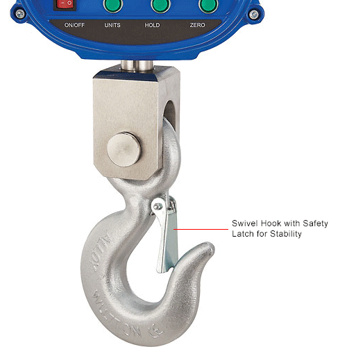 Global Industrial™ Heavy-Duty LED Digital Crane Scale w/ Remote, 20,000 ...