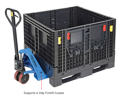 Bins, Totes & Containers | Containers-Folding | Plastic Folding Bulk ...